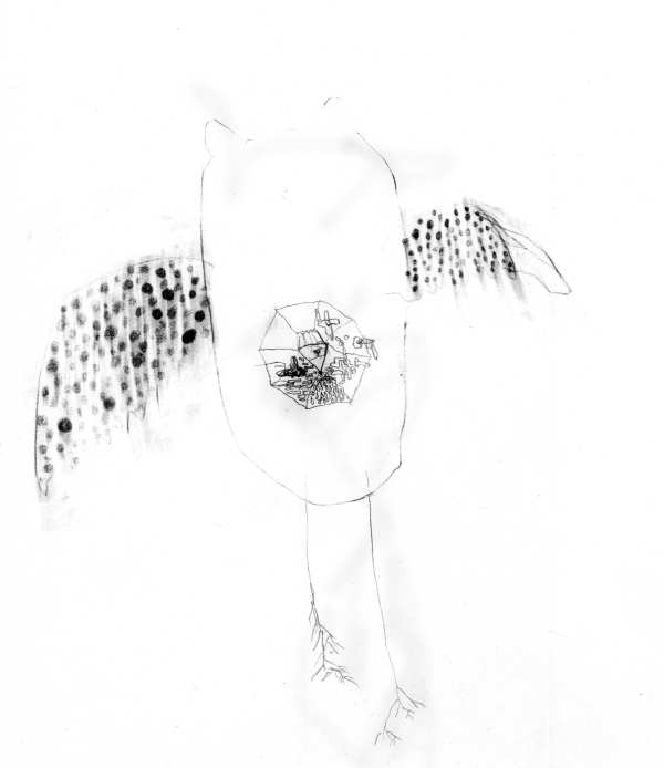 A drawing by Terence Koh for Purple Diary. - purple INSTITUTE