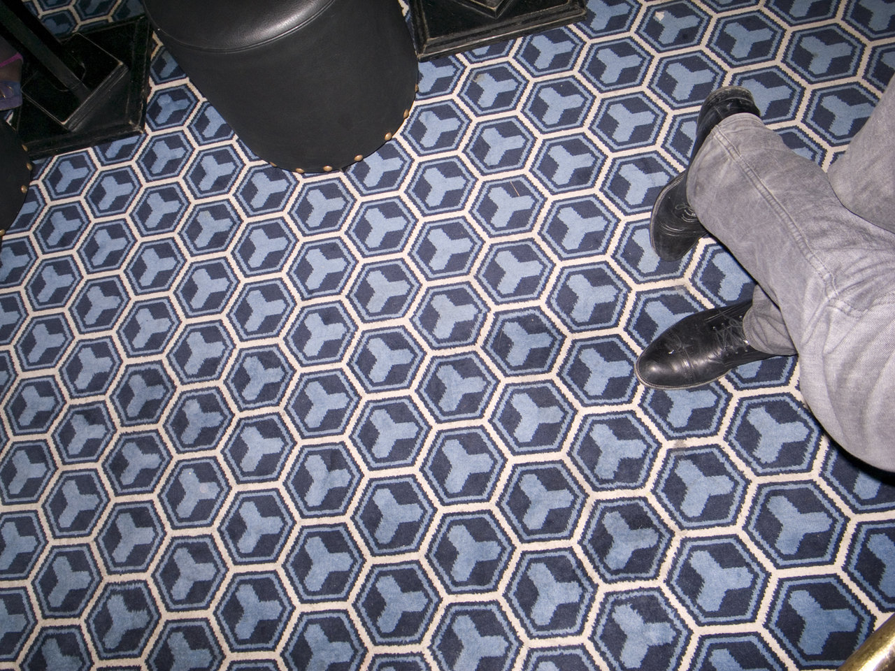 The 70’s David Hicks carpet that Vincent Darré found for Le Montana ...