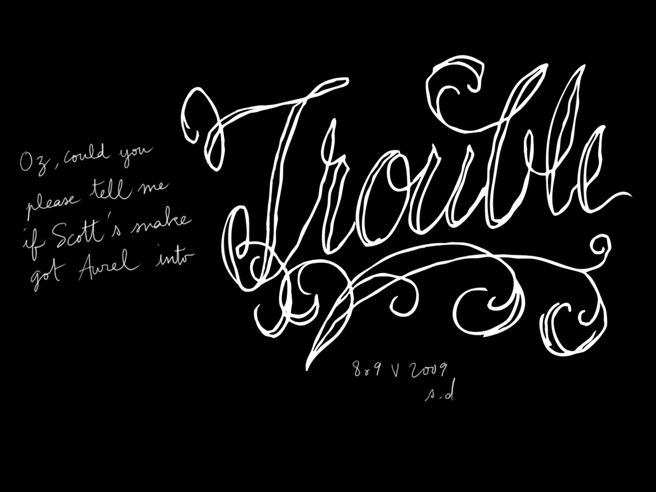 A drawing sent to Purple Diary from Stephanie Daoud. - purple INSTITUTE