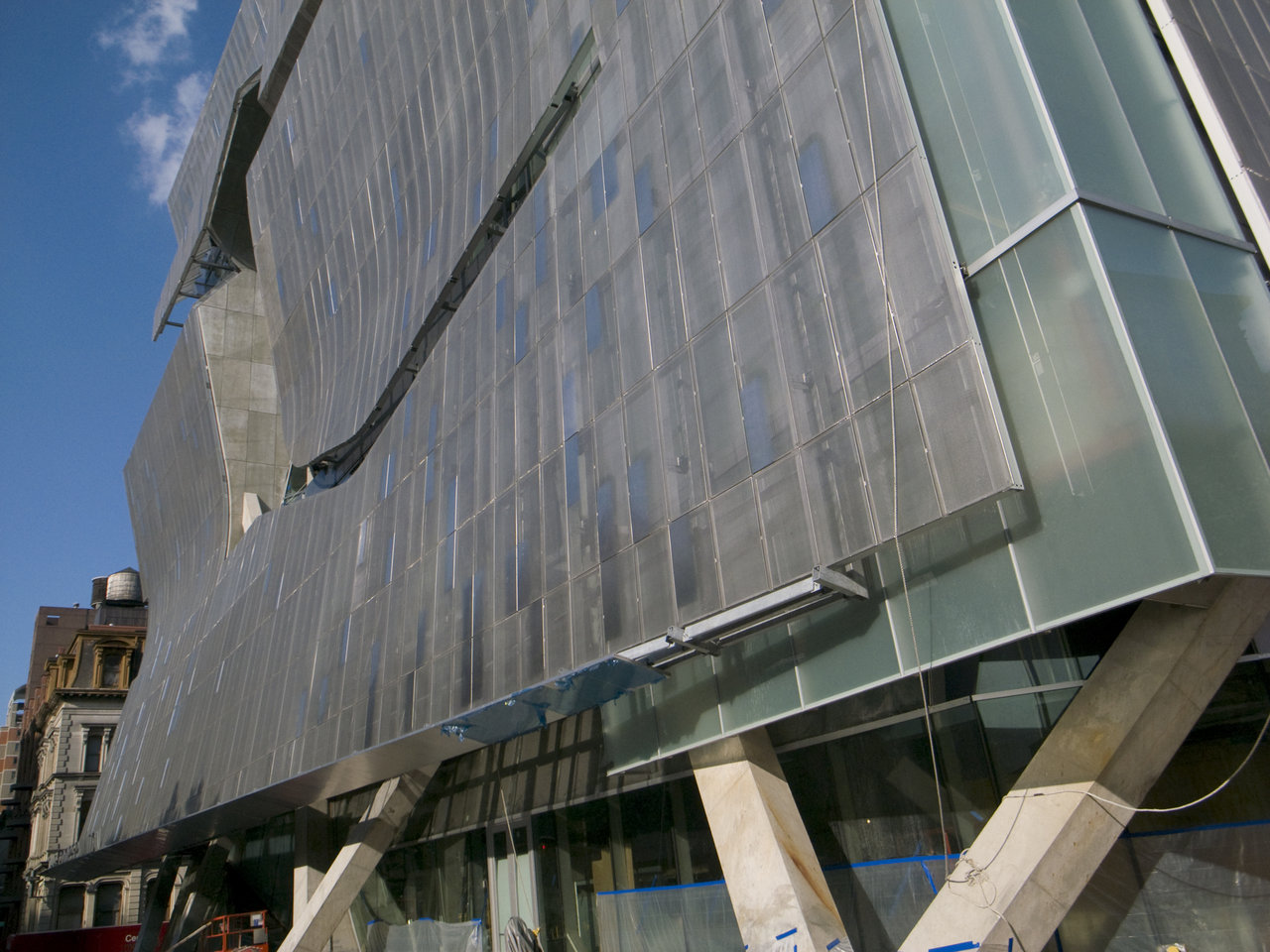 The new Cooper Union building (For the Advancement of Science and Art ...
