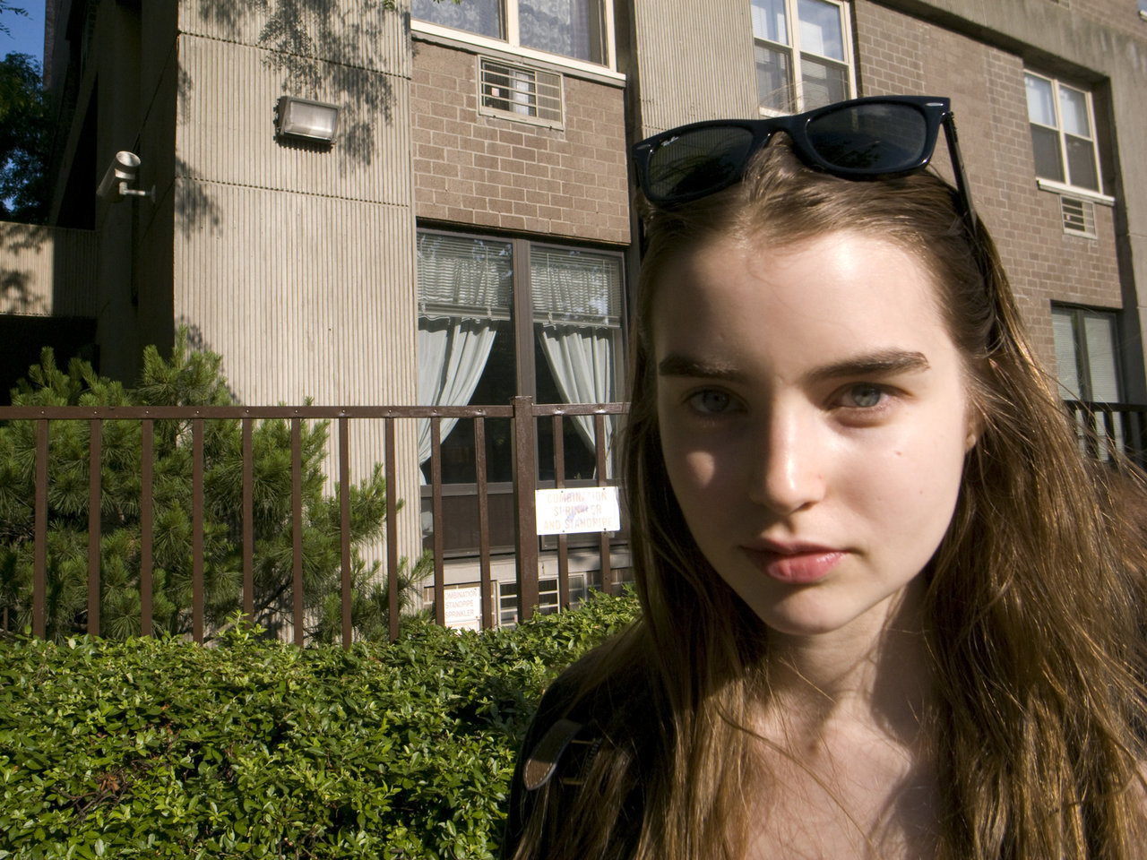 The young model Ali, New York. Photo Olivier Zahm - purple DIARY