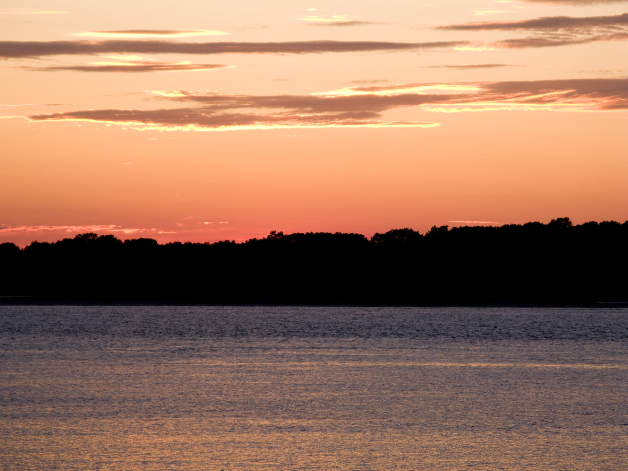 View of the sunset from the top terrace of the Sunset Beach ...