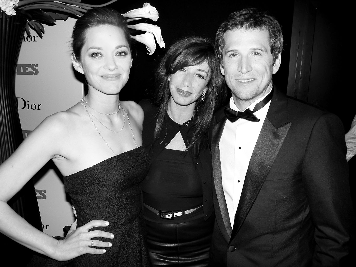 Marion Cotillard, Albane Cleret and Guillaume Canet at the premiere of ...