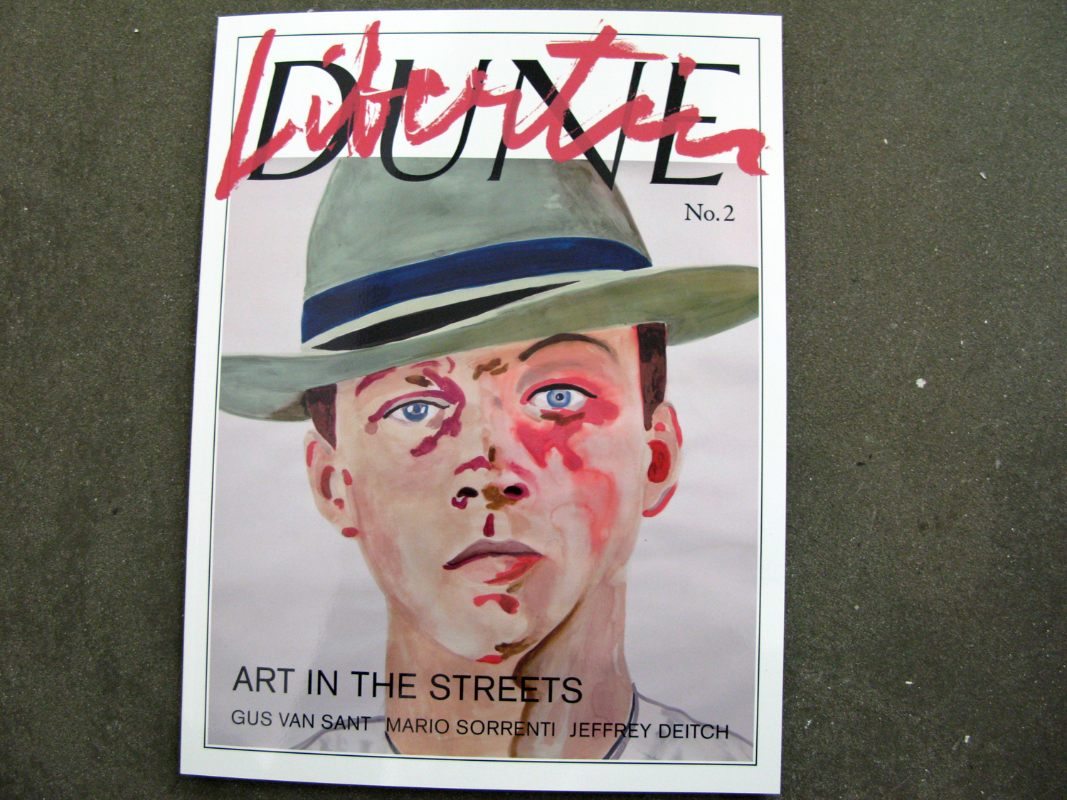 DUNE MAGAZINE LAUNCH at The Last Gallery, Tokyo - purple DIARY