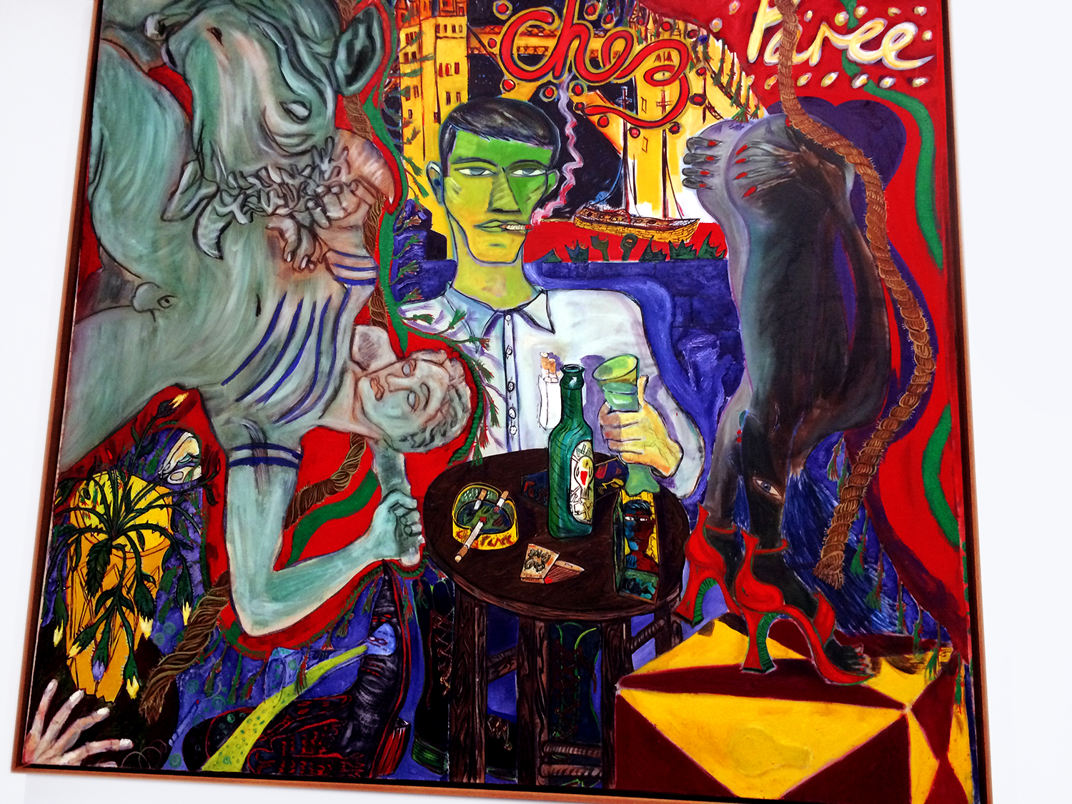 Peter Doig "Early Works" exhibition at Michael Werner Gallery, London ...