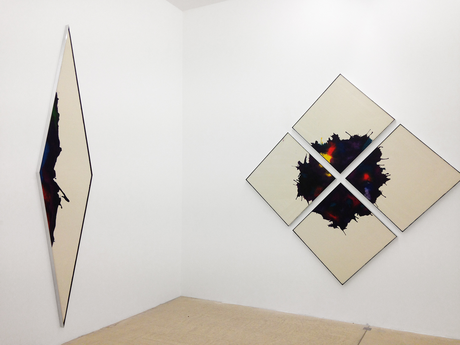 Andisheh Avini at Galerie Frank Elbaz, Paris. Photo Bill Powers ...