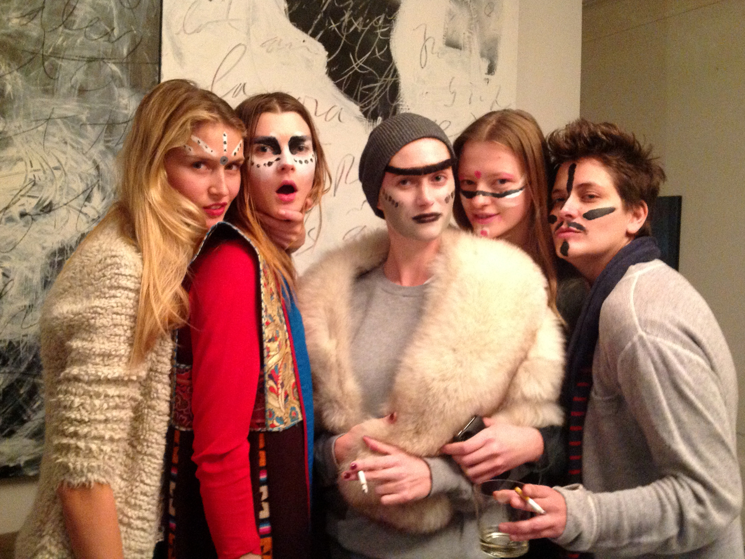 Happy Thanksgiving with models Svieta Nemkova and Zen Sevastyanova ...