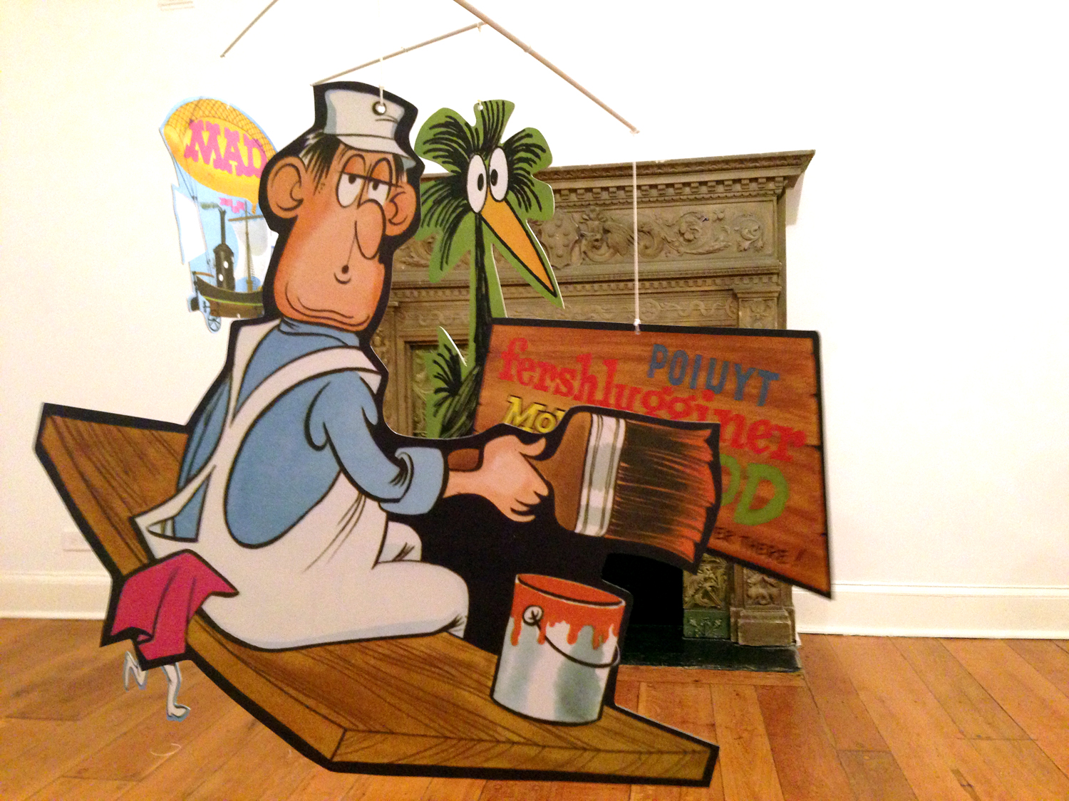 Louis Eisner's Leviathan show is now showing at the new Half Gallery ...