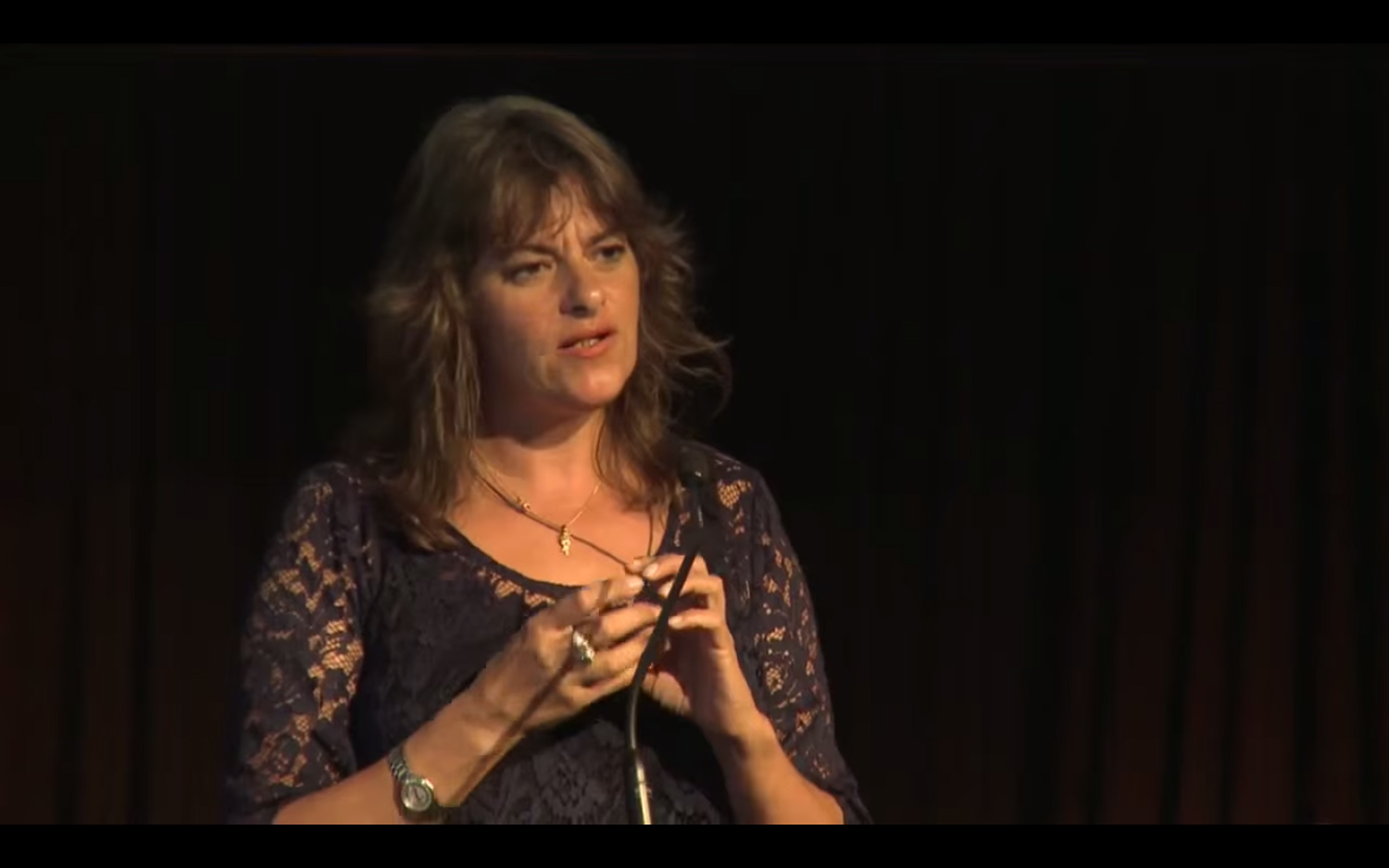 Gary Indiana TV Takeover / Tracey Emin Artist Talk at MCA - purple ...