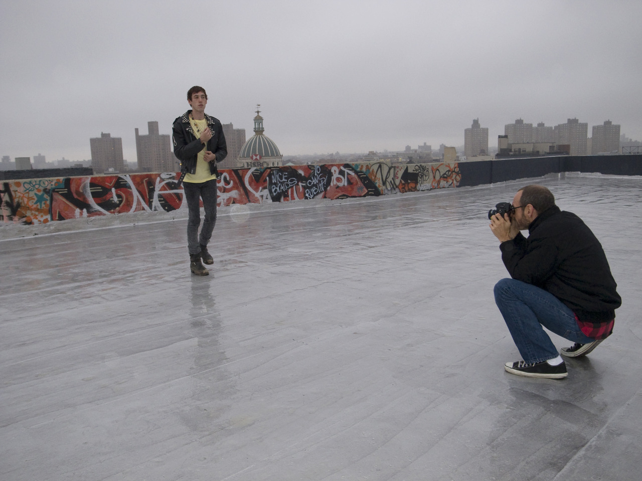 Terry Richardson shooting Donald Cumming for the next Purple Fashion ...