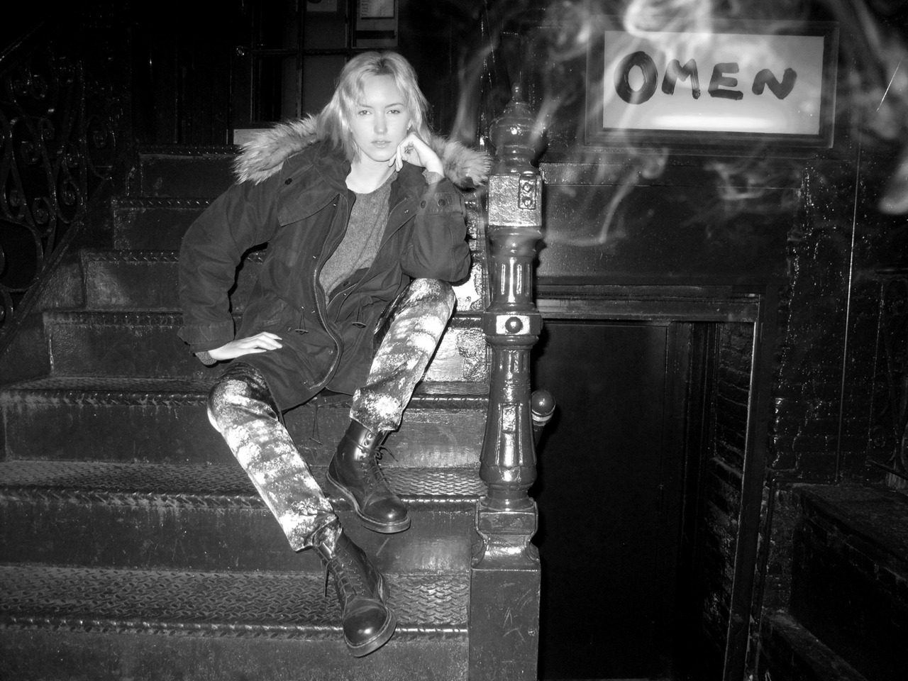 A portrait of Rachel Chandler at Omen, New York. Photo Hanna Liden ...