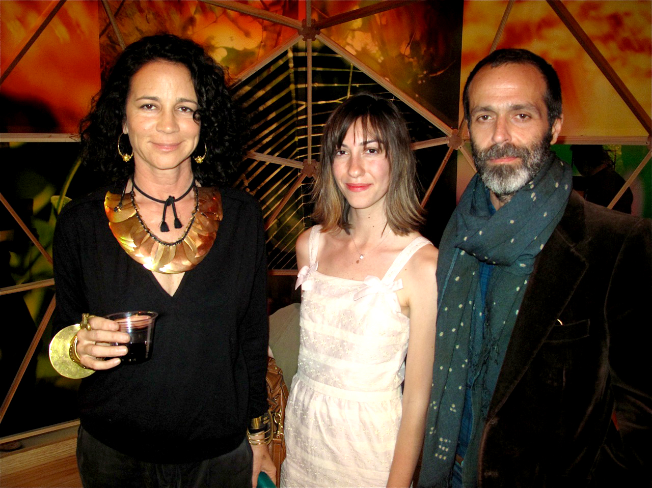 The opening of Lisa Eisner’s new show Psychonaut - purple DIARY