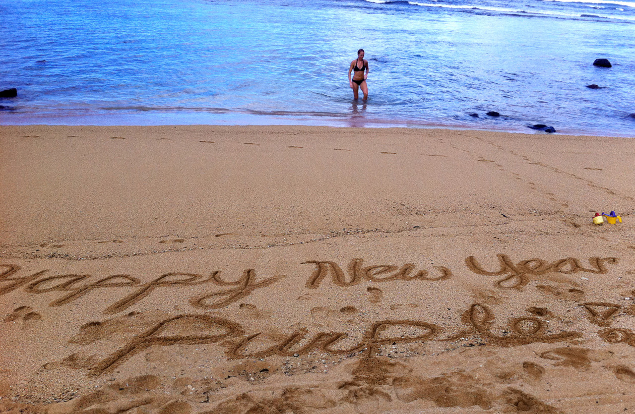 Happy New Year Purple from Annabel Mehran. - purple DIARY