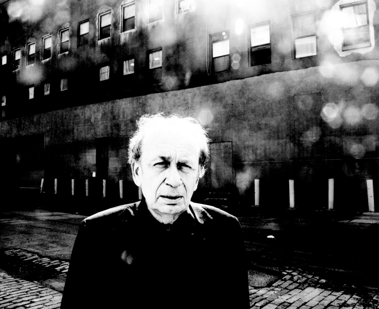 Vito Acconci outside of his studio, New York. Photo Tamara - purple DIARY