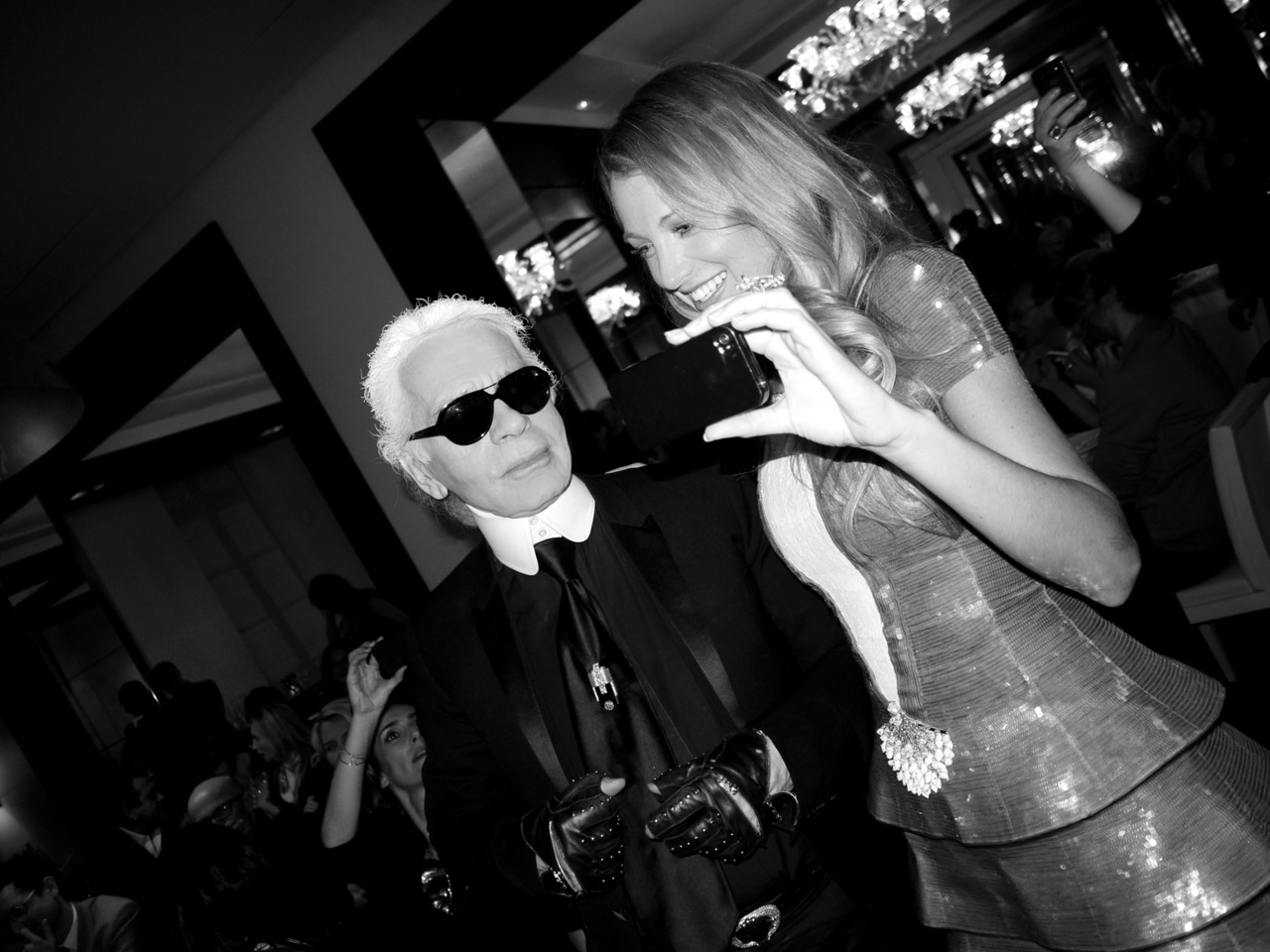 Chanel Private Dinner in honor of Blake Lively, the new Chanel ...