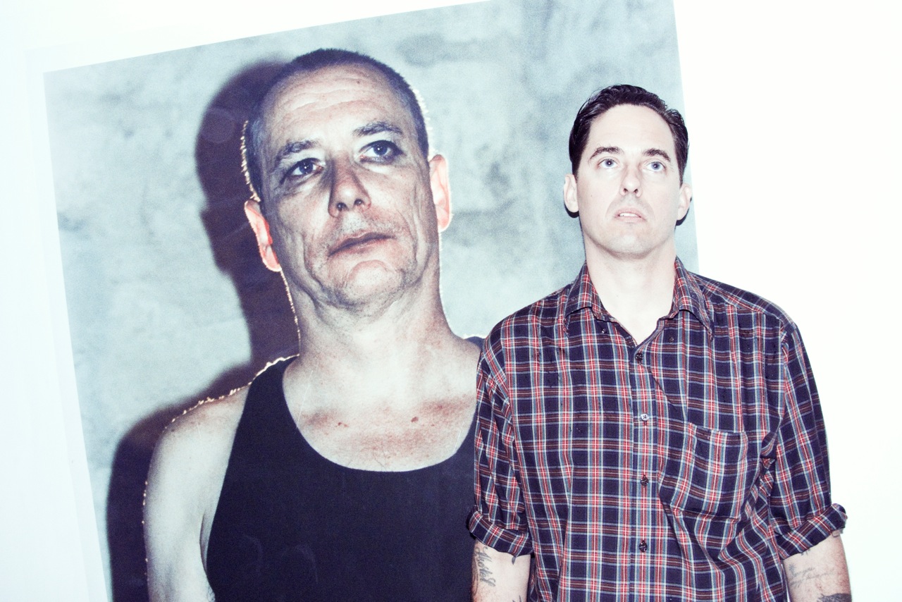 Erik Foss and Mike Kelley at the annual Watermill Center Summer benefit ...