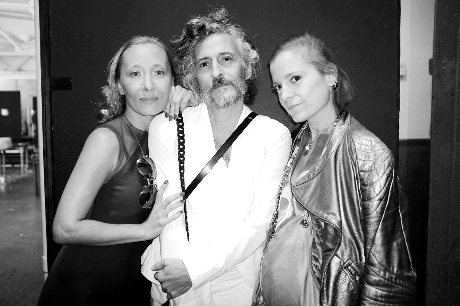 Designers Angela Donhauser, Gabi Asfour and Adi Gil of threeASFOUR ...