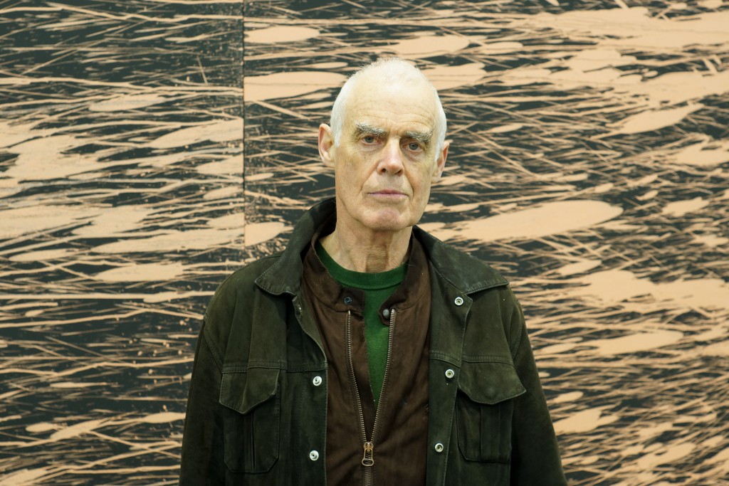 Richard Long "River Avon Mud" exhibition at Lorcan O'Neill Gallery ...