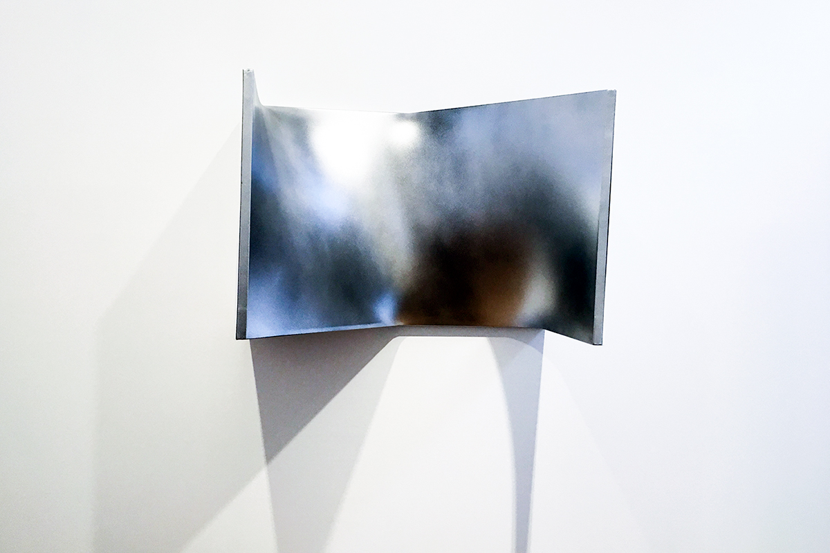 Enrico Castellani exhibition at Dominique Levy gallery, London - purple ART