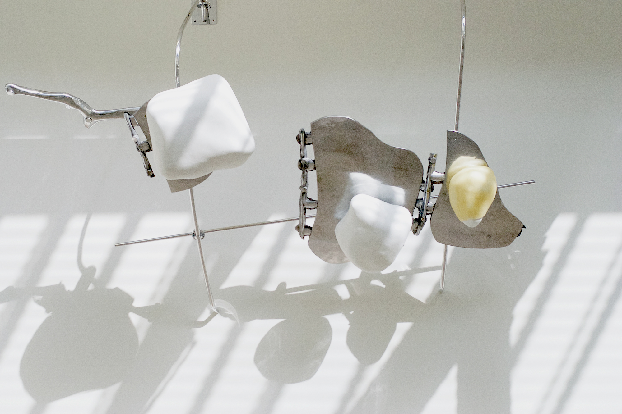 Nairy Baghramian "Scruff of the Neck" exhibition at Marian Goodman ...