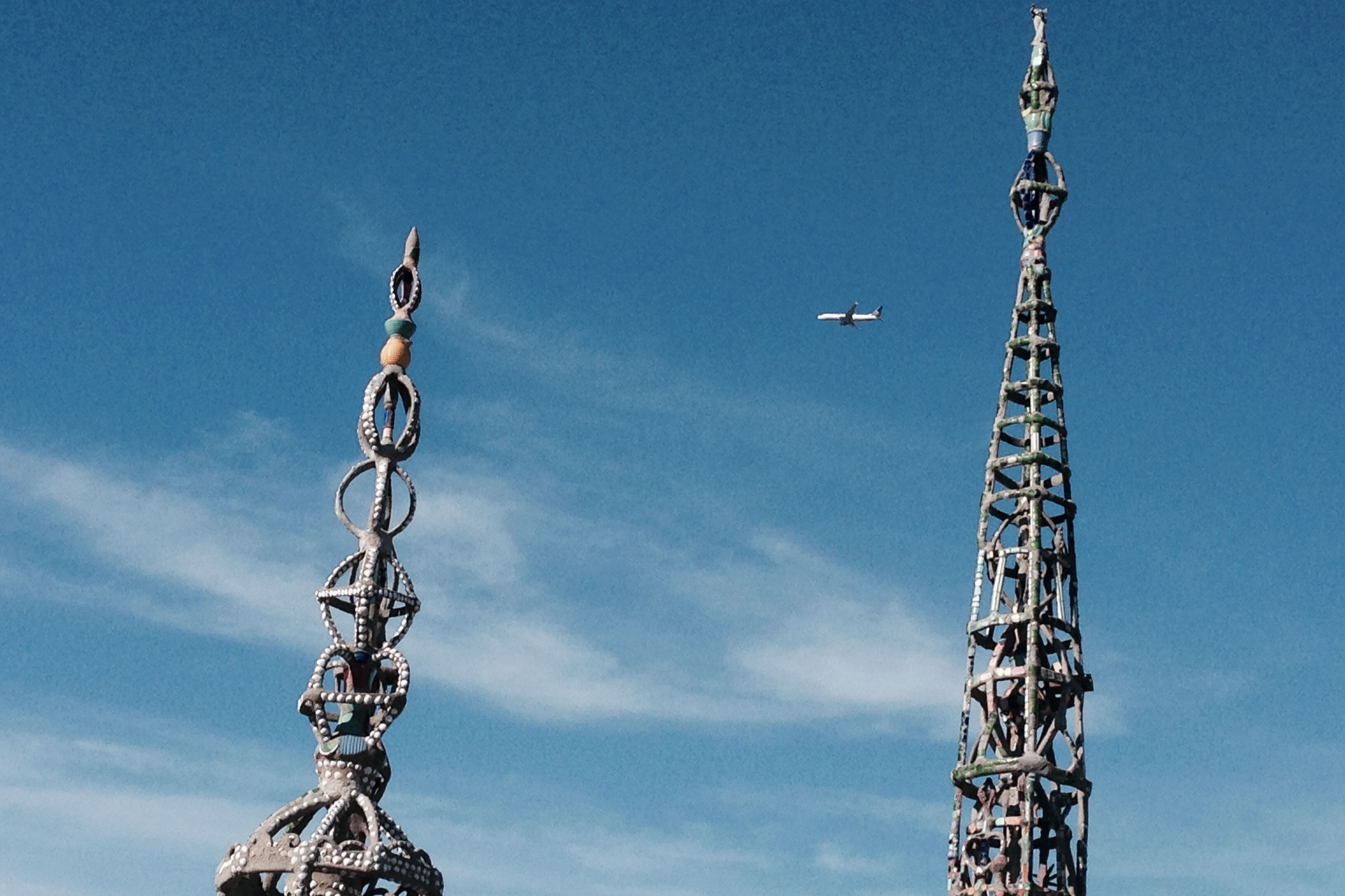 Watts Tower by Simon Rodia, a collection of 17 interconnected ...