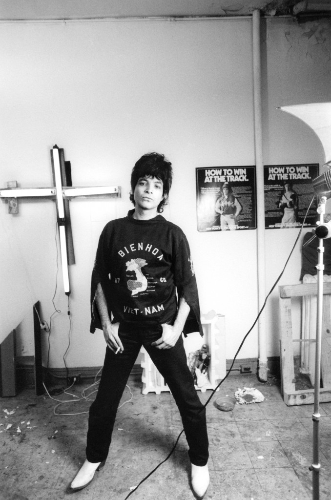 Alan Vega - purple MAGAZINE