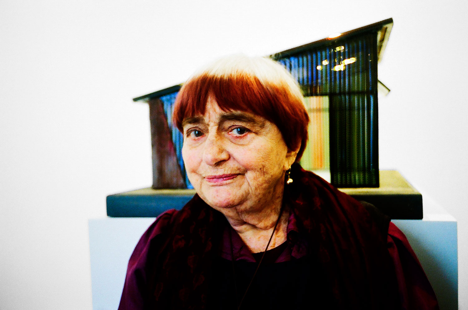Agnès Varda solo exhibition at Blum & Poe Gallery, New York - purple ART