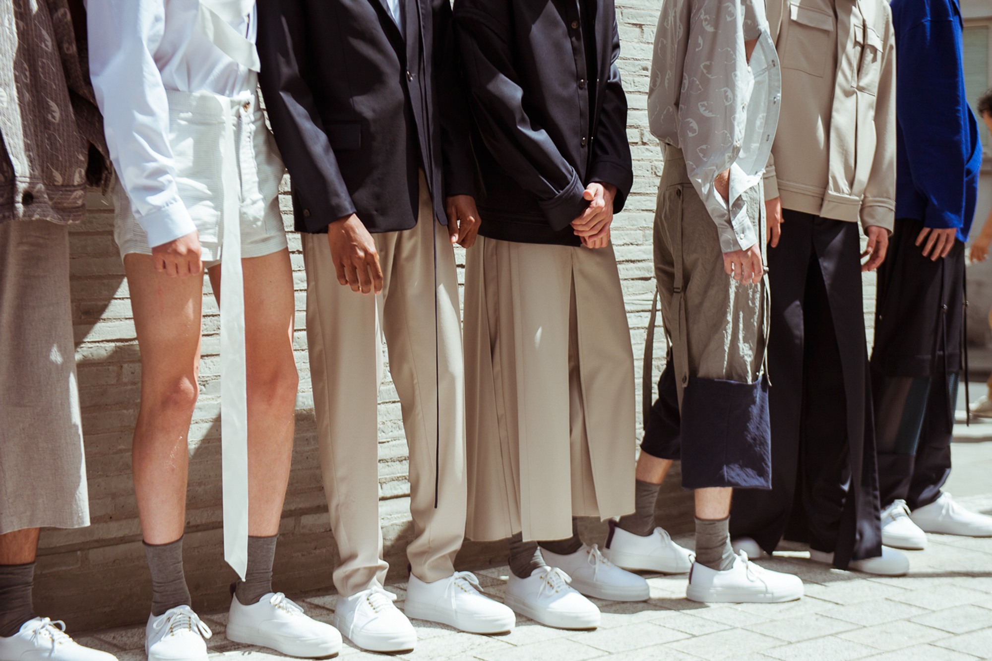 Chalayan Men’s S/S 2018 show at the Chalayan Boutique, London - purple ...