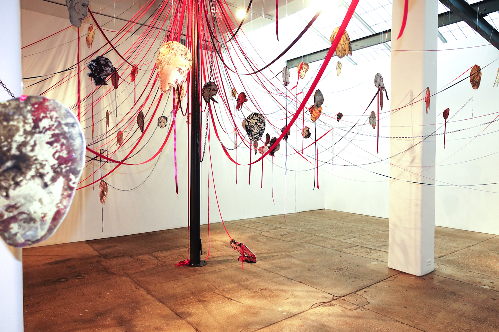 Nancy Spero "Maypole: Take No Prisoners" exhibition at Galerie Lelong ...