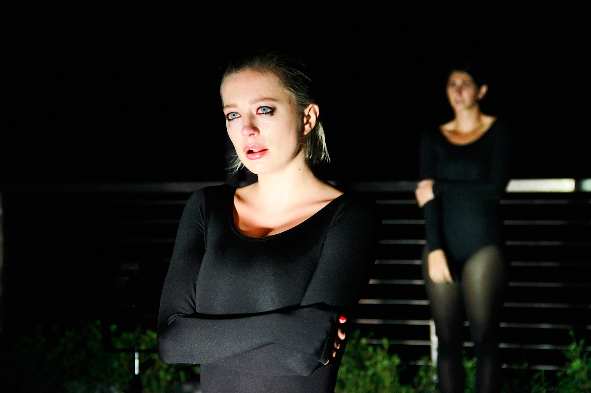 Tara Subkoff's "Synaptic Fatigue/Dear in the Headlights" performance at ...