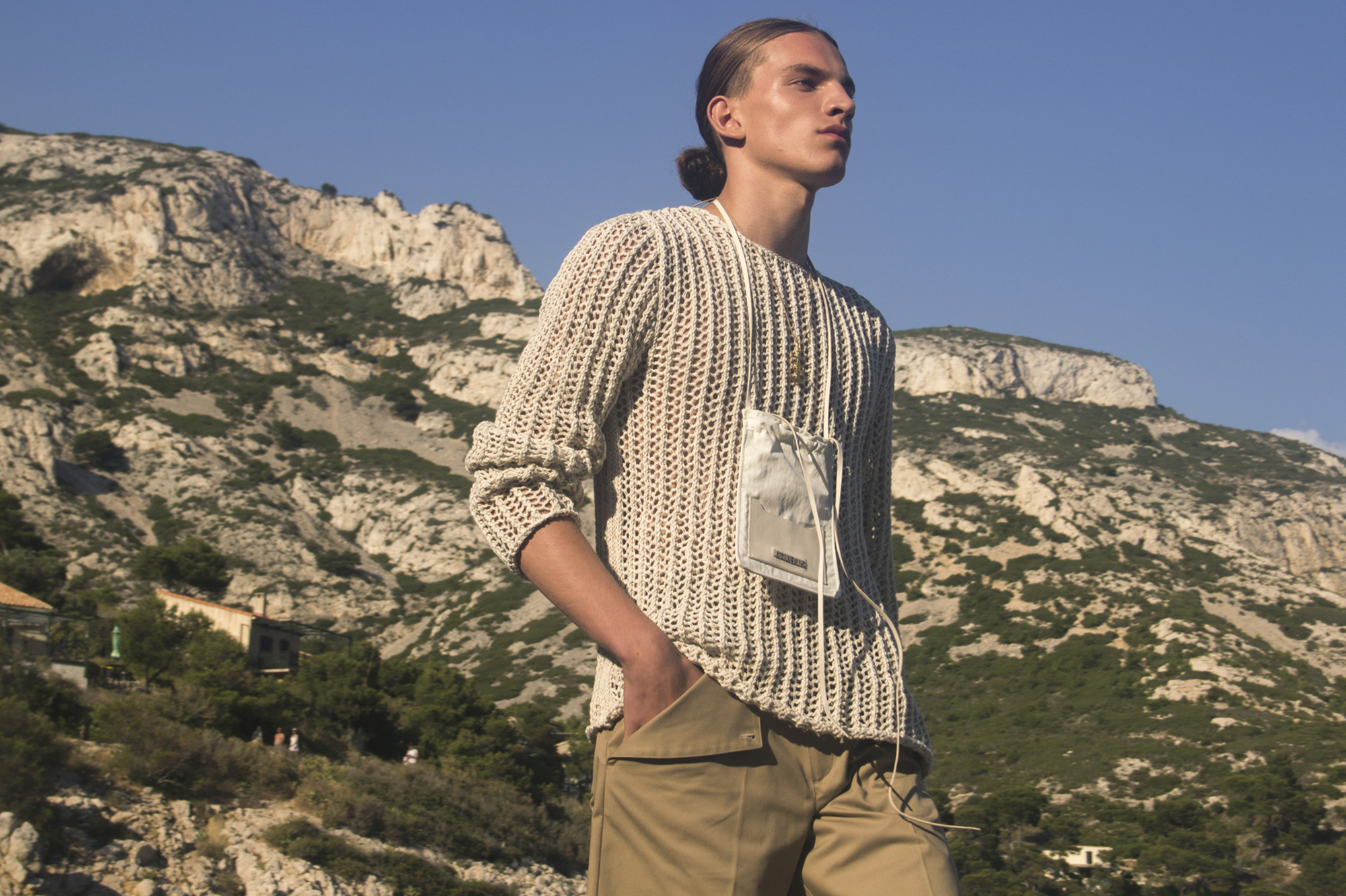 Jacquemus debuts its first Men's collection "Le Gadjo" at la Calanque ...