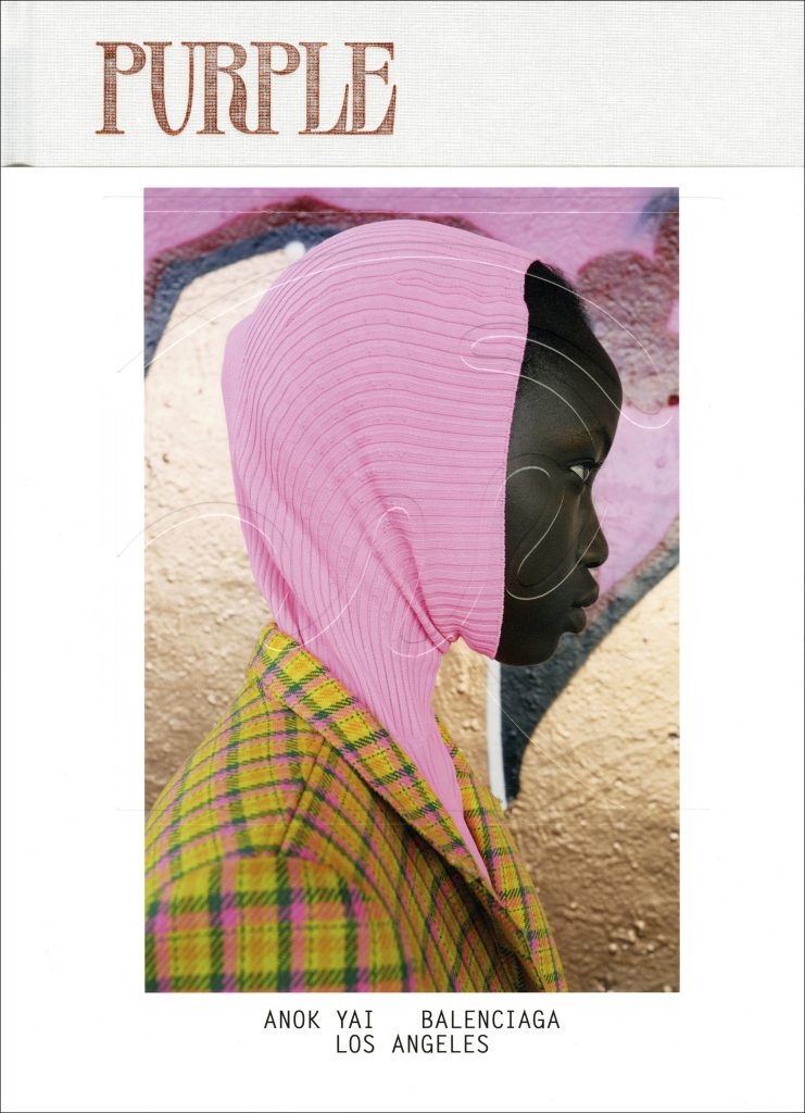 cover #4 balenciaga - purple MAGAZINE