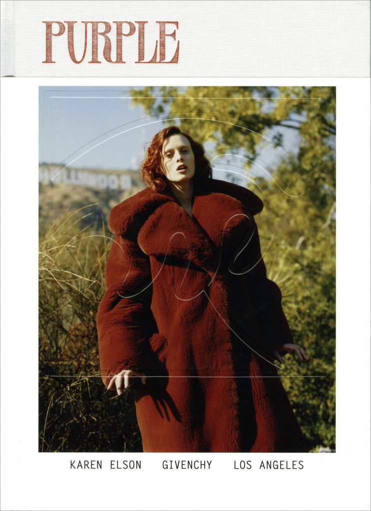 cover #11 givenchy - purple MAGAZINE