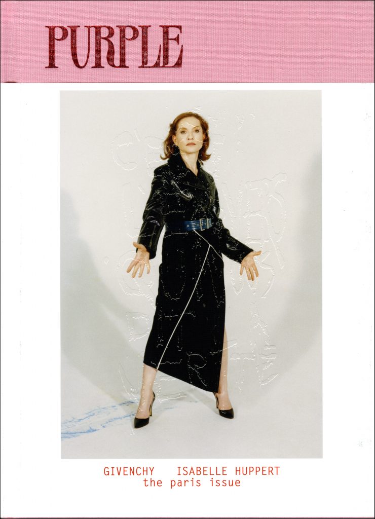 cover #11 givenchy - purple MAGAZINE