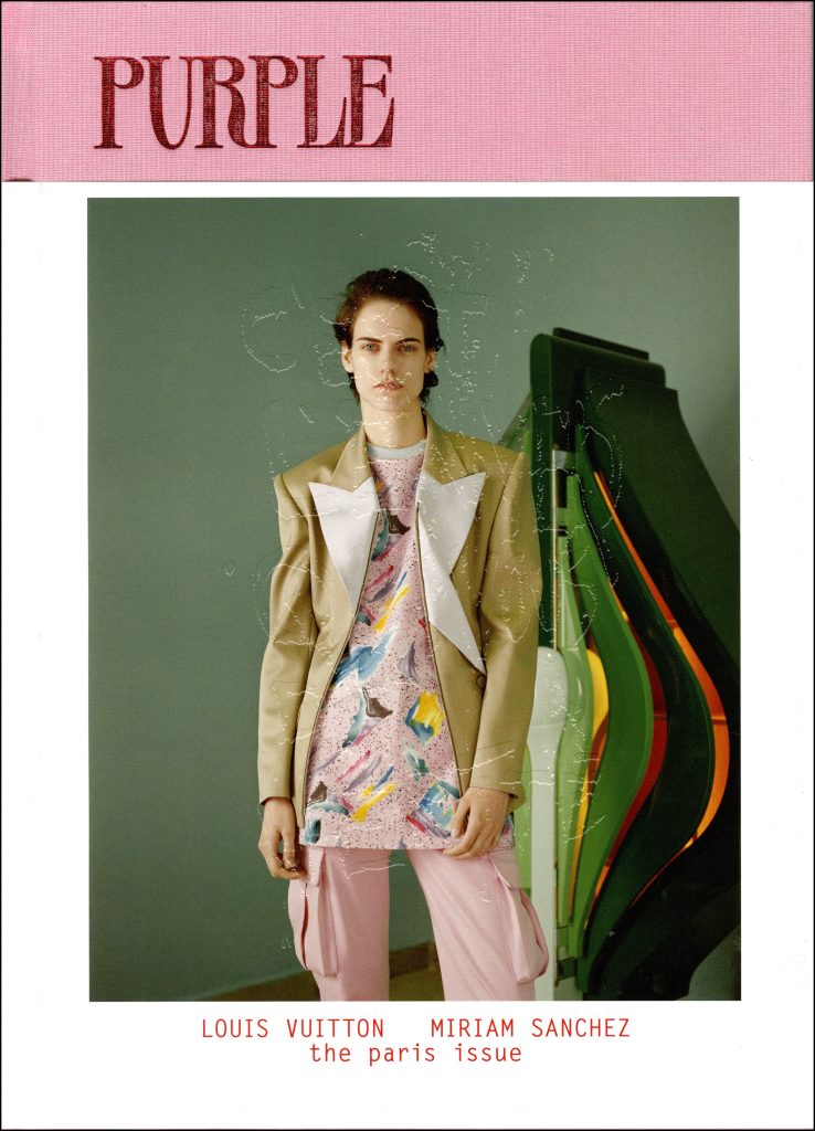 cover #5 louis vuitton - purple MAGAZINE