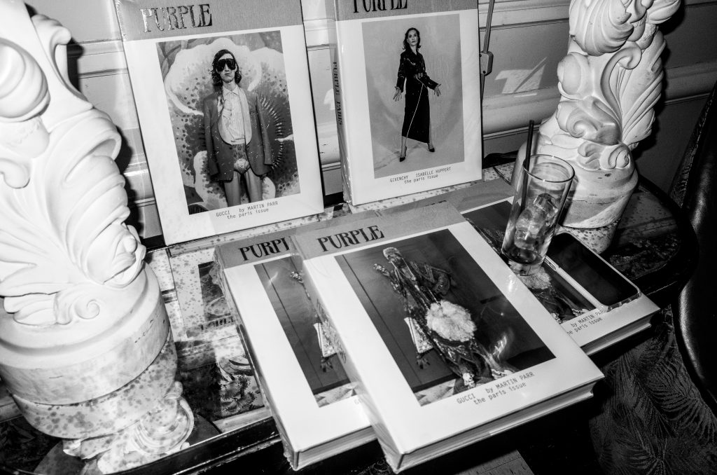 Purple Private Party celebrating Purple #31 - The Paris issue at Paul's ...