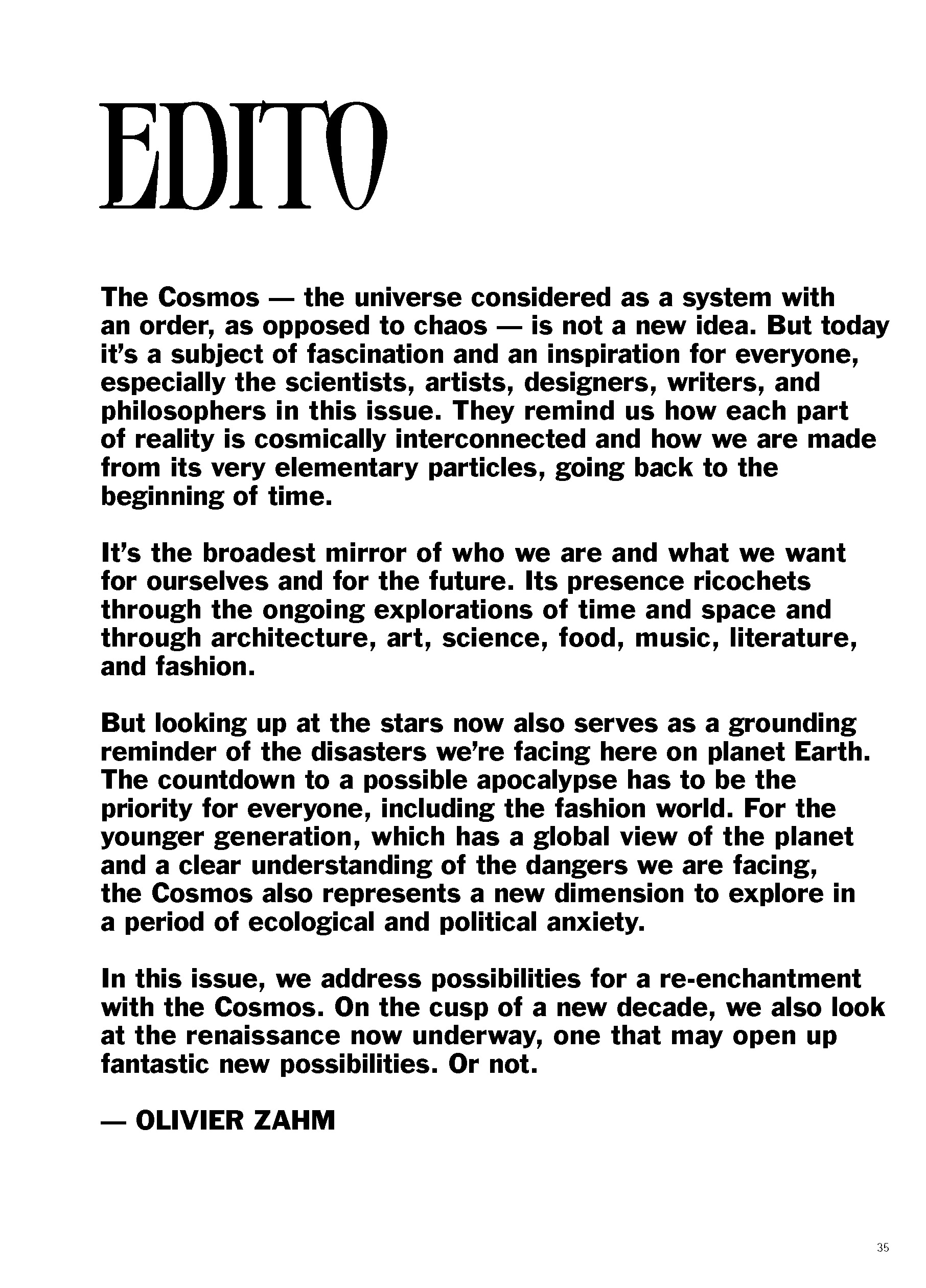 edito - purple MAGAZINE