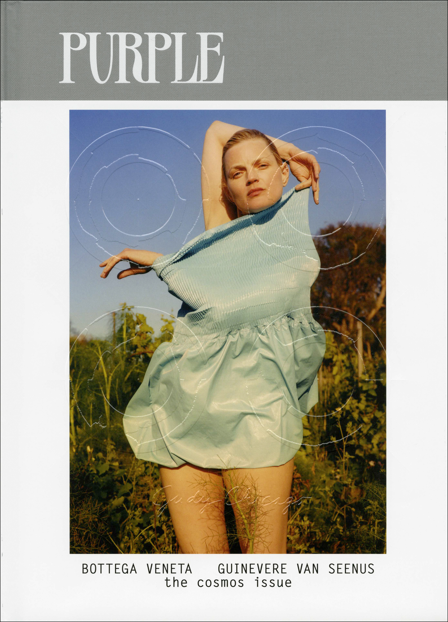 cover #3 bottega veneta - purple MAGAZINE