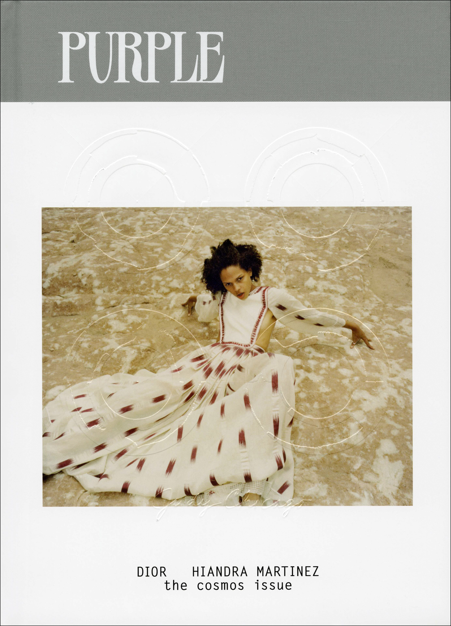 cover #6 dior - purple MAGAZINE