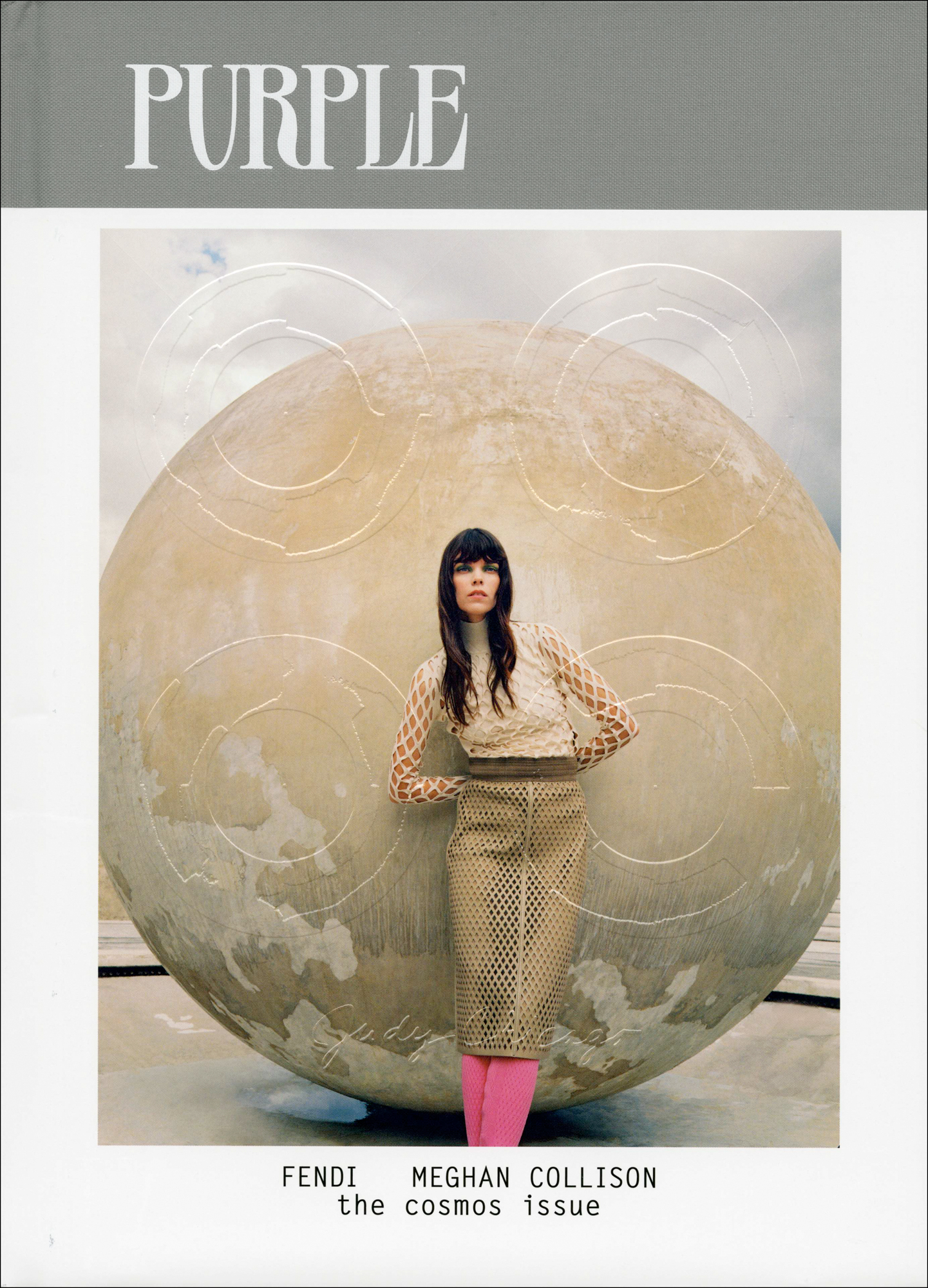 cover #8 fendi - purple MAGAZINE