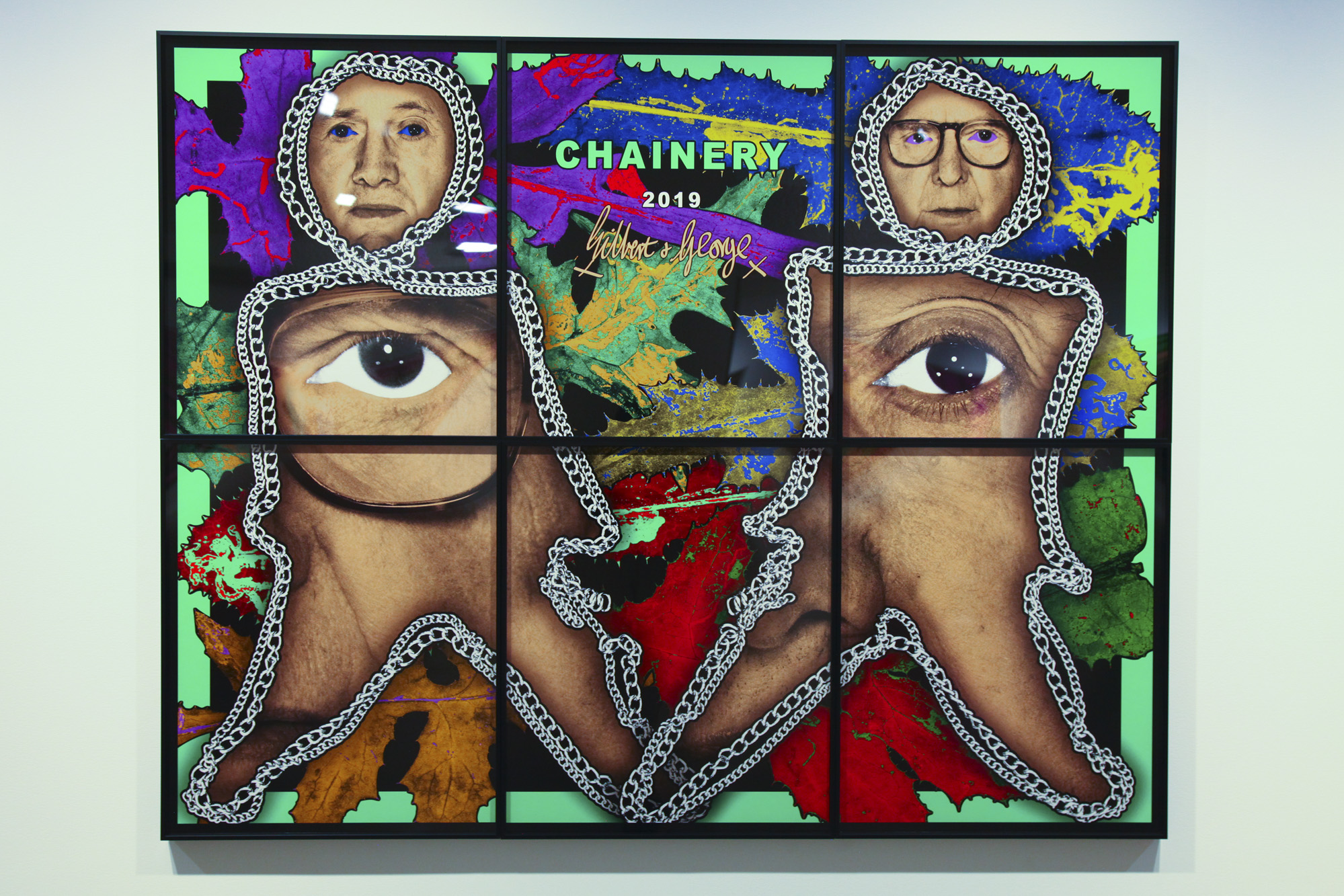 Gilbert and George's ''The Paradisical Pictures'' at the Sprüth Magers ...