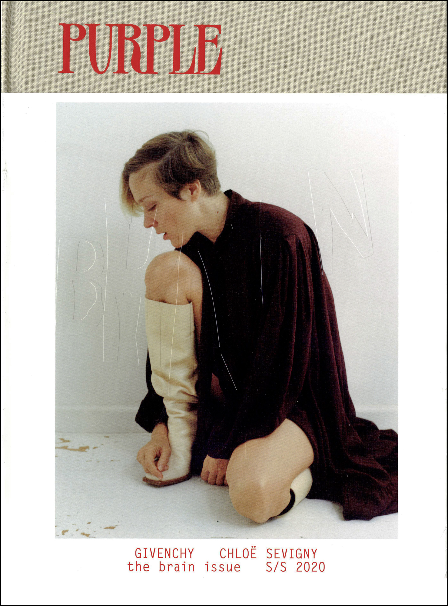 cover #10 givenchy - purple MAGAZINE