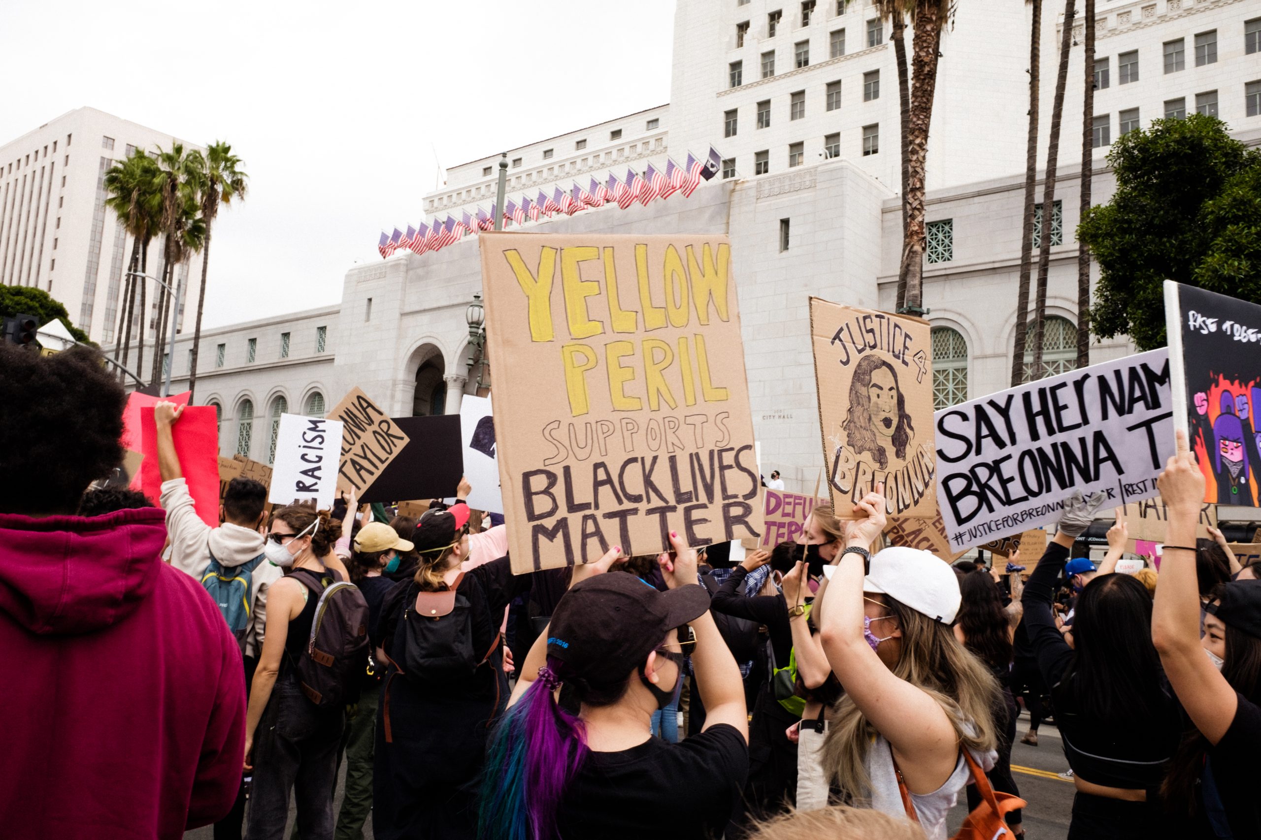 Purple NEWS: BLACK LIVES MATTER PROTEST, In solidarity with the ...