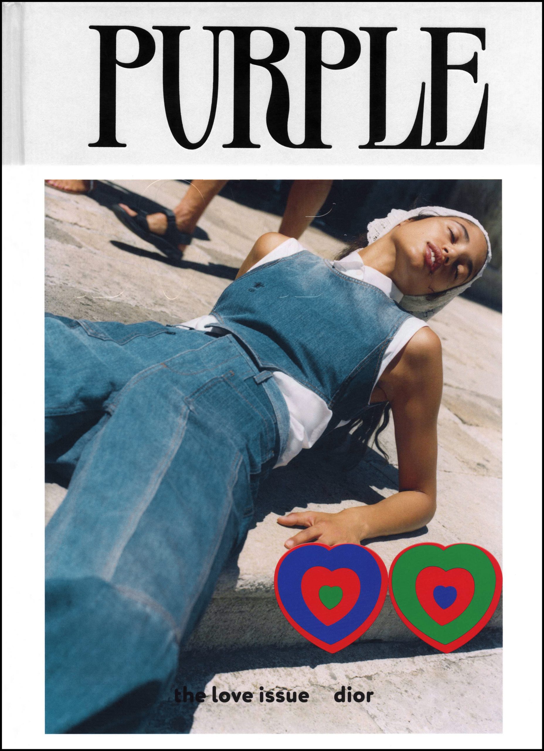 cover #5 dior cruise 2021 - purple MAGAZINE