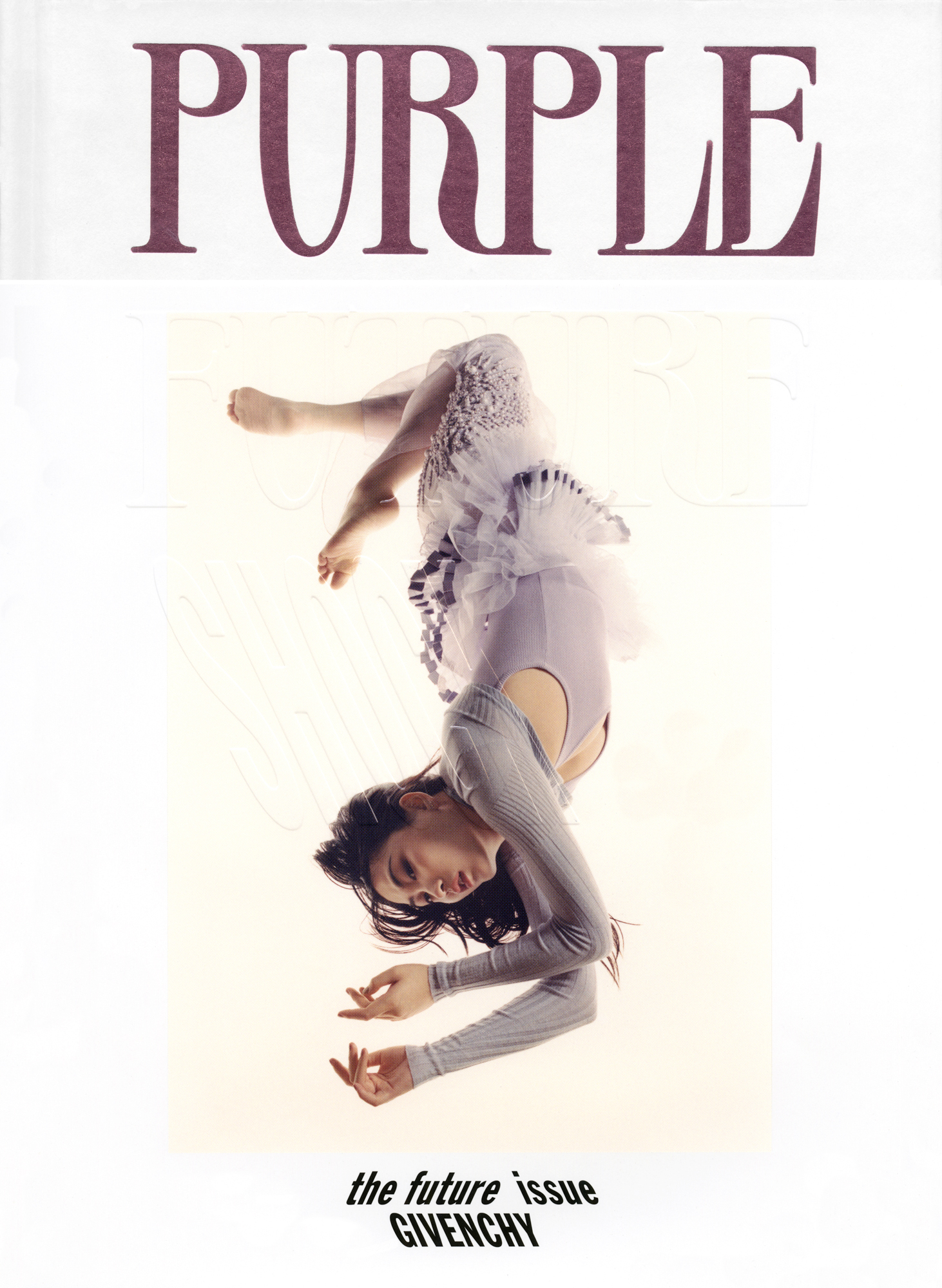 cover #14 givenchy s/s 2022 - purple MAGAZINE