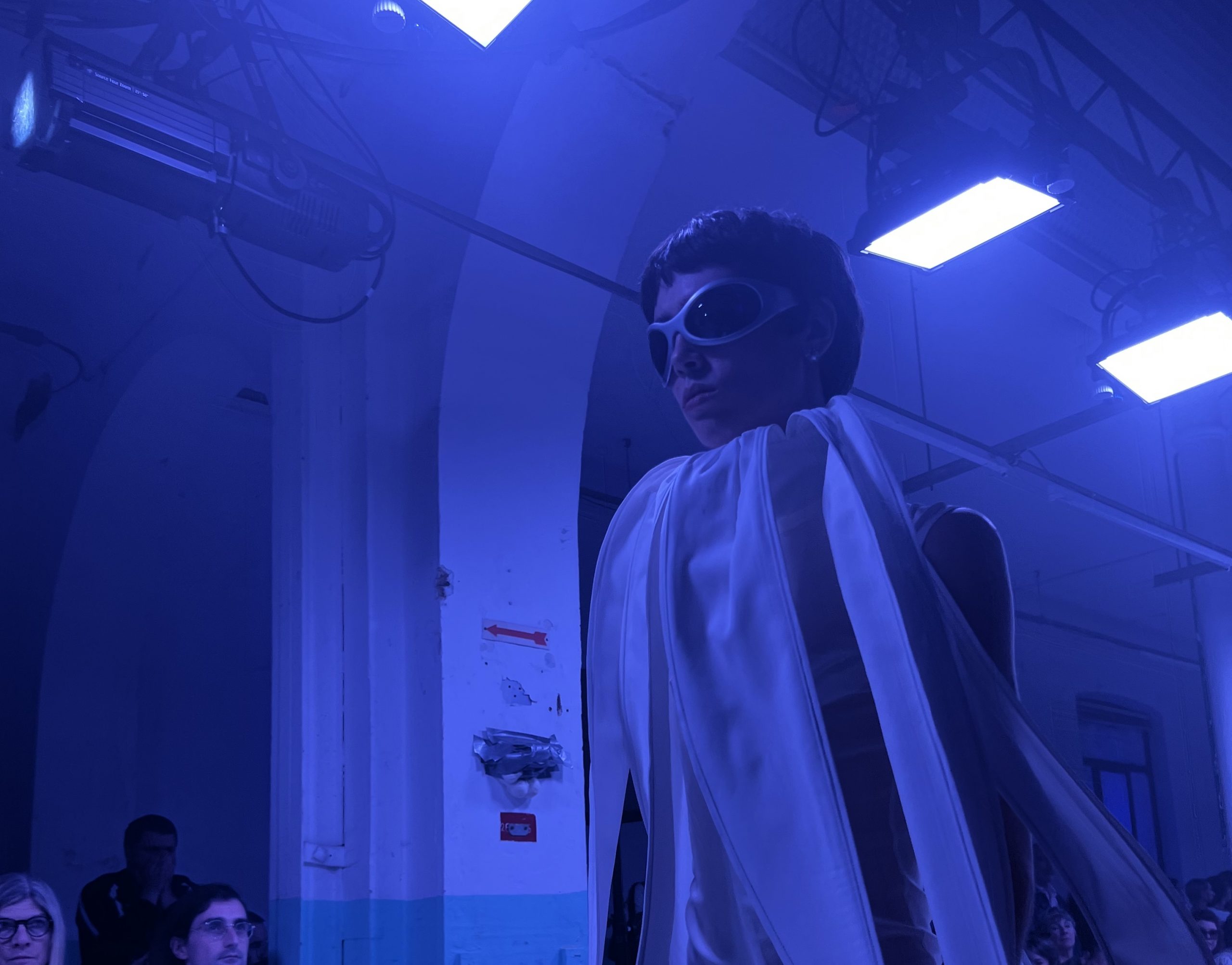 "SHOWOFF 22," at ENSAV La Cambre, Brussels - purple FASHION