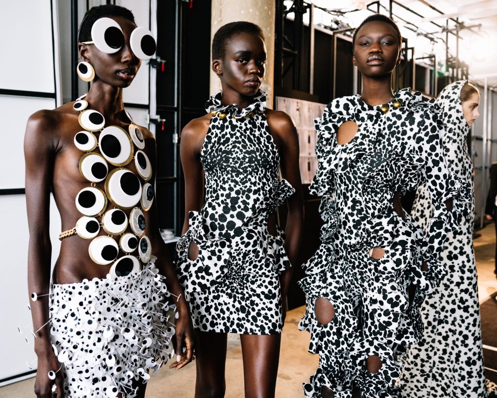 AREA, Ready-to-wear and Couture S/S 2024, NYFW - purple FASHION