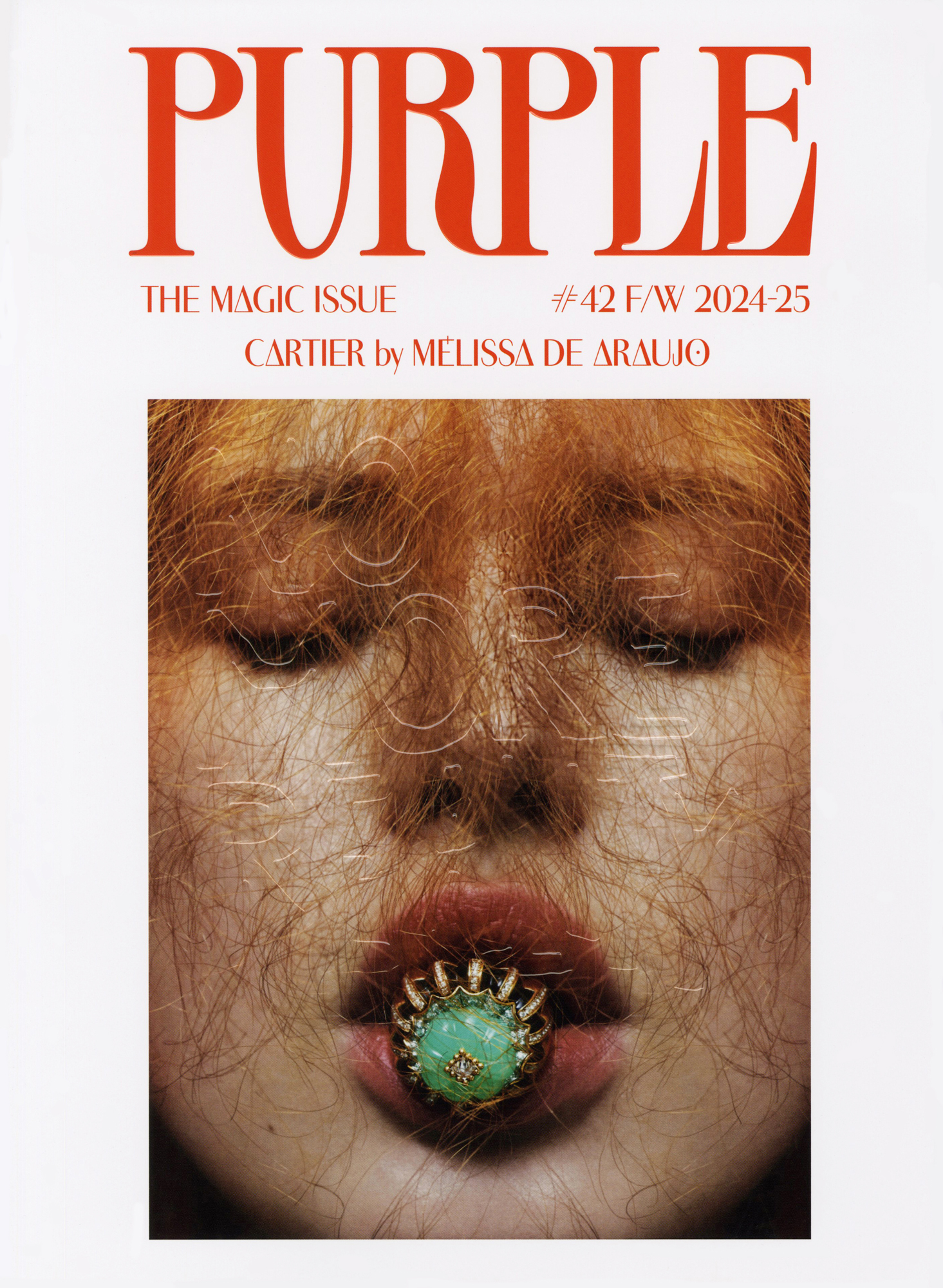 cover #13 liv walters in cartier libre - purple MAGAZINE