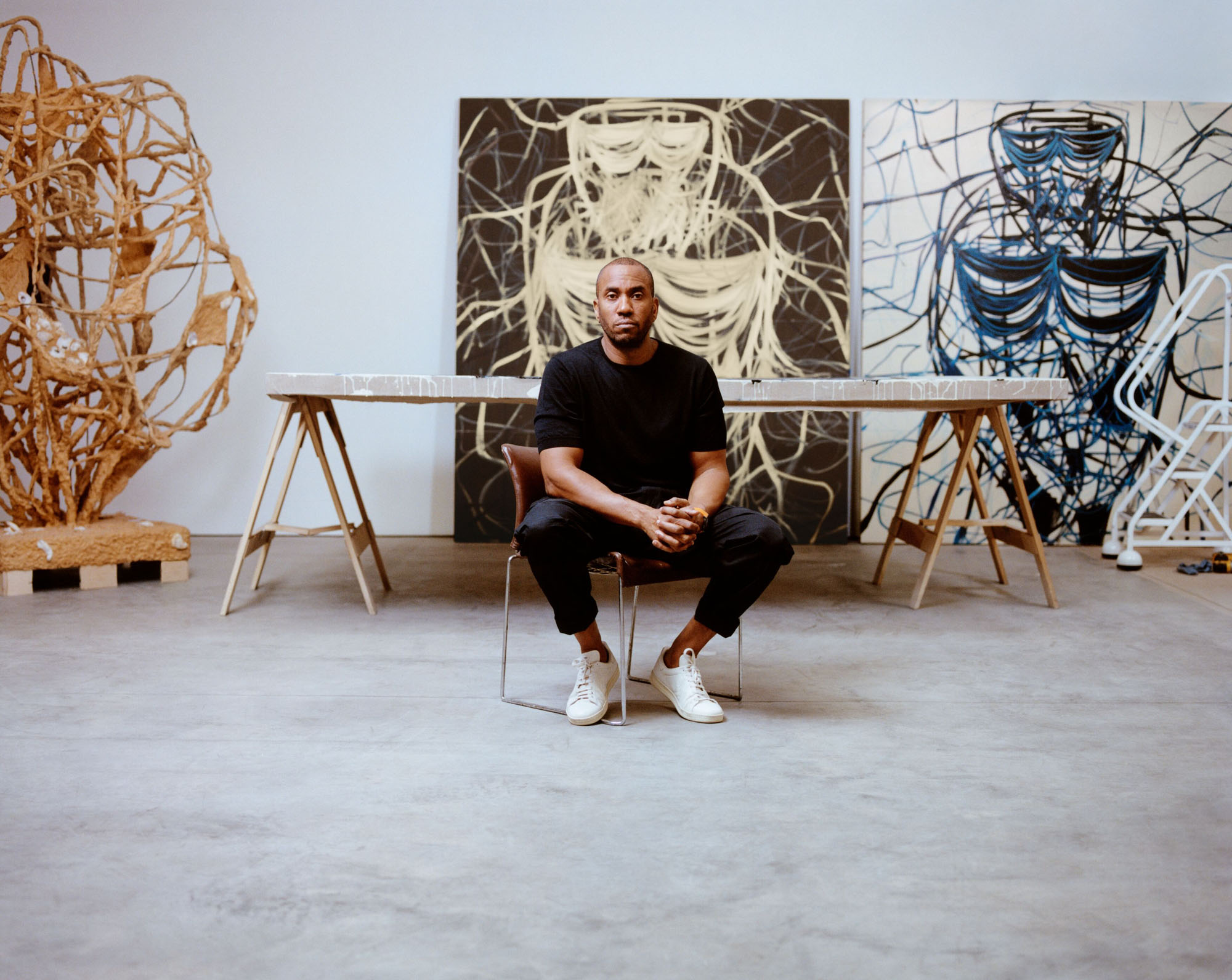 “Anima” exhibition by Rashid Johnson at Hauser & Wirth Paris, on view ...