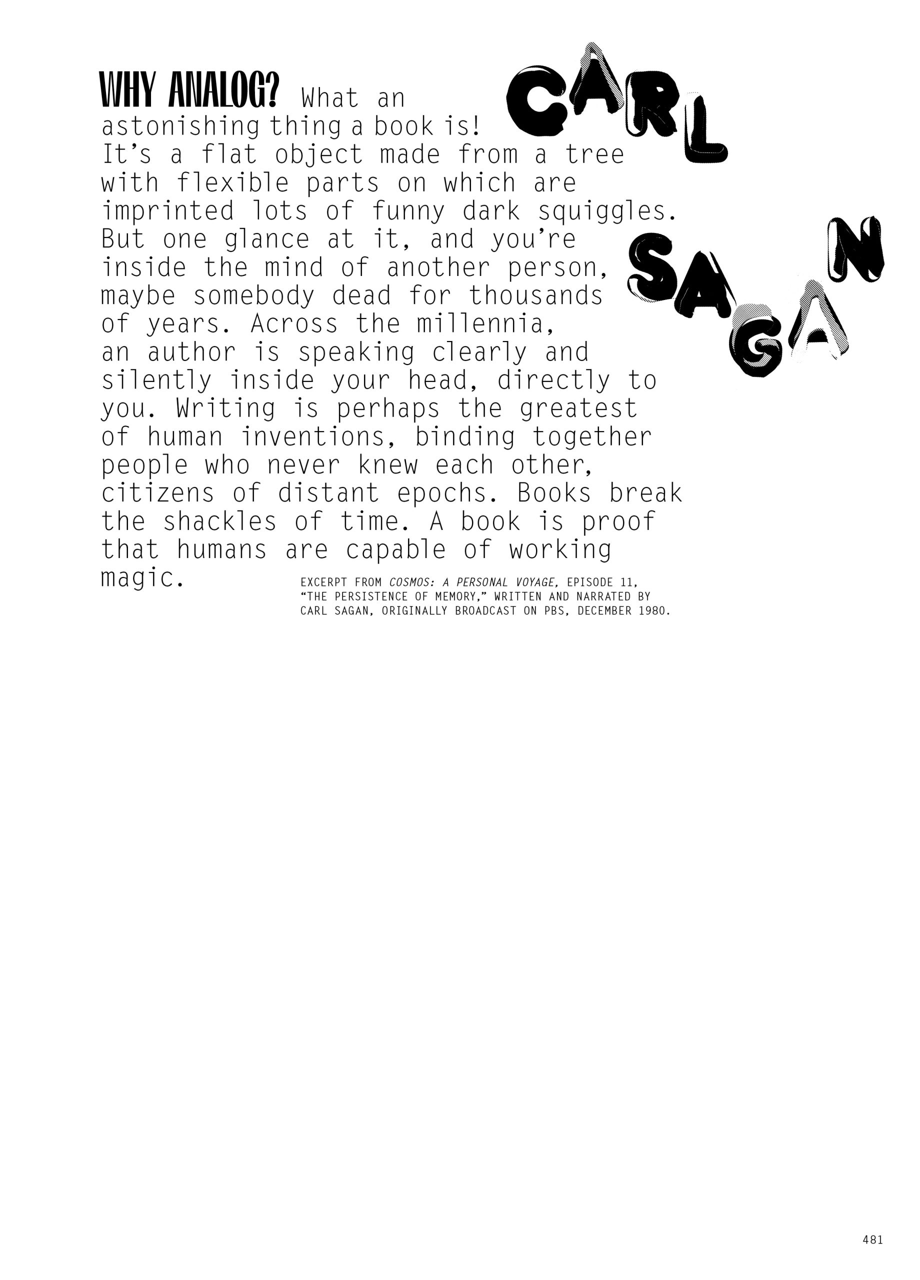 why analog? - purple MAGAZINE